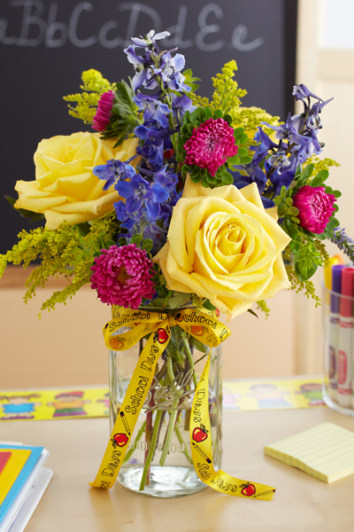 How to Make Back to School Flowers | Julie's Floral Lifestyle Blog