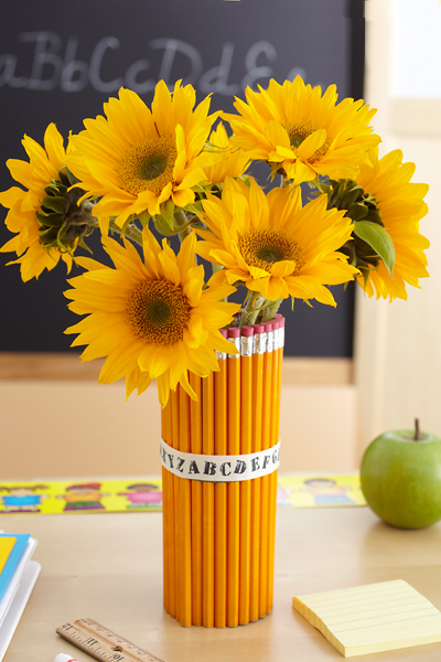 How to Make Back to School Flowers | Julie's Floral Lifestyle Blog