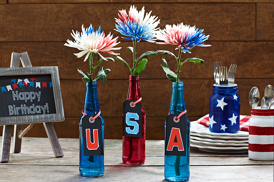 DIY Patriotic Floral 4th of July Crafts | Petal Talk