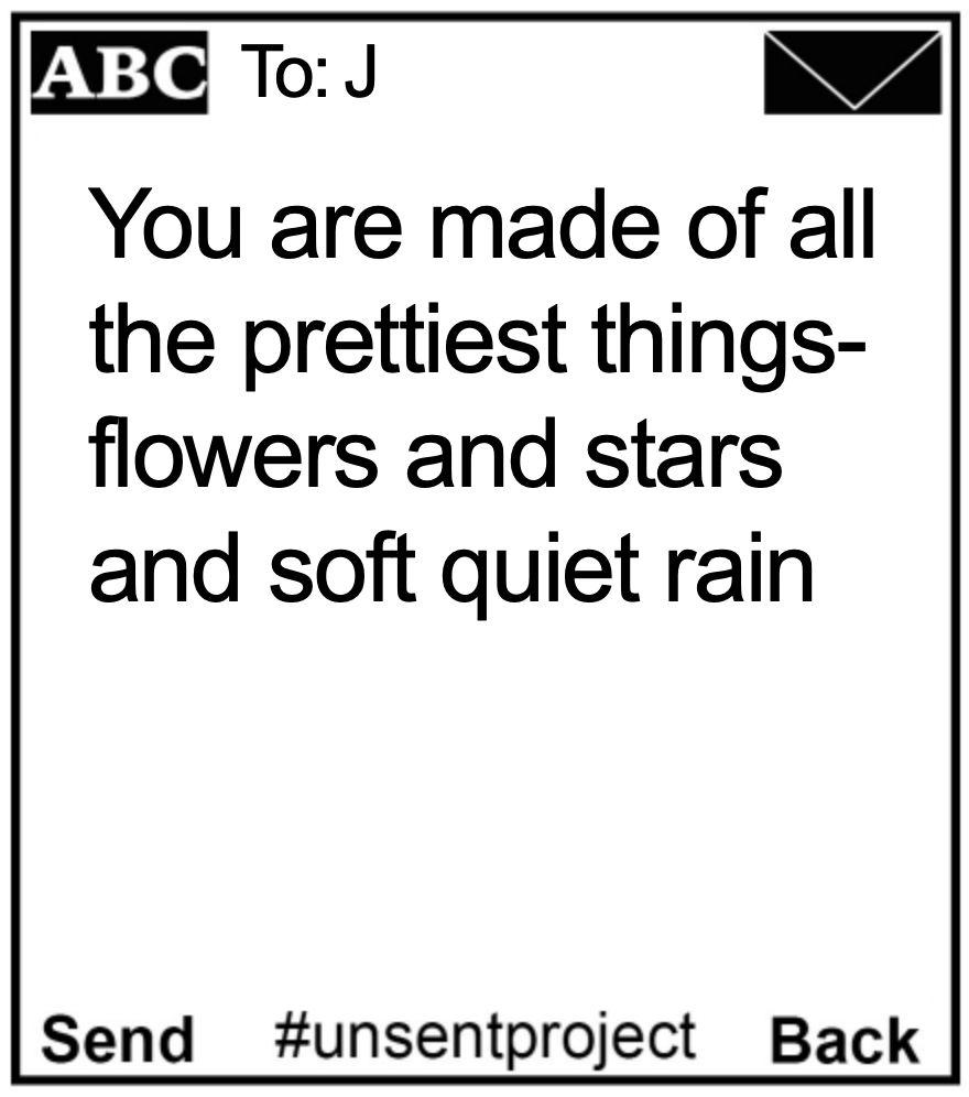 How the Unsent Project Taps the Power of Unsent Messages | Petal Talk